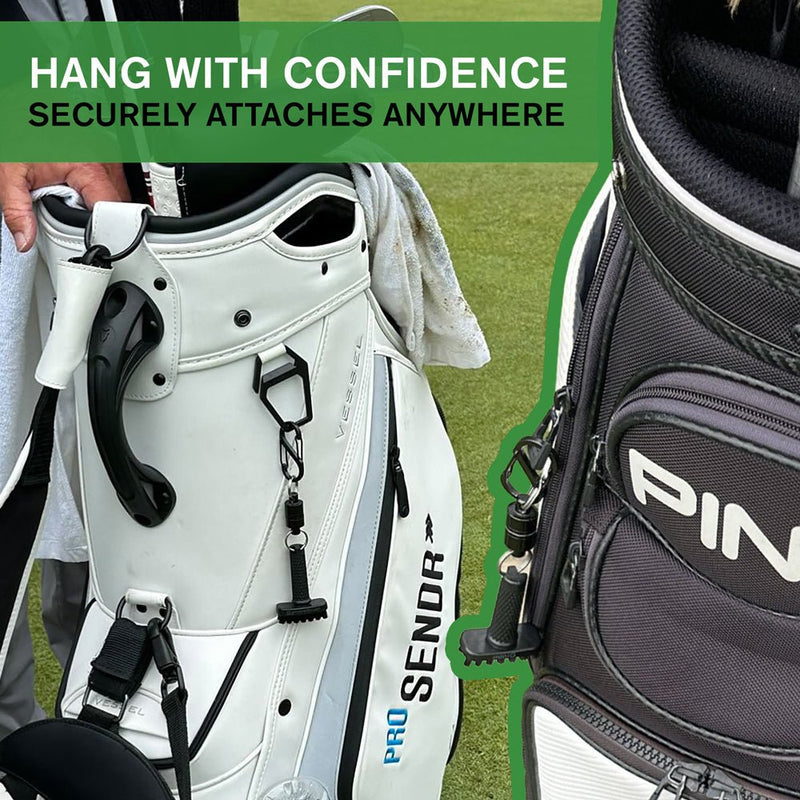 Grooveit miniG – Compact Dry Golf Club Cleaner with Magnetic Clip ...