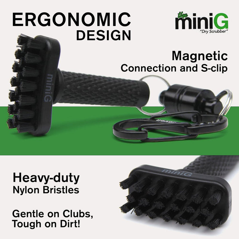 Grooveit miniG – Compact Dry Golf Club Cleaner with Magnetic Clip ...